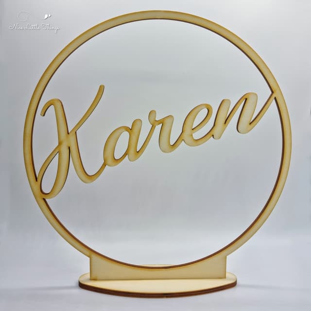 Personalized Name Circle | Fast delivery | Nice Little Things