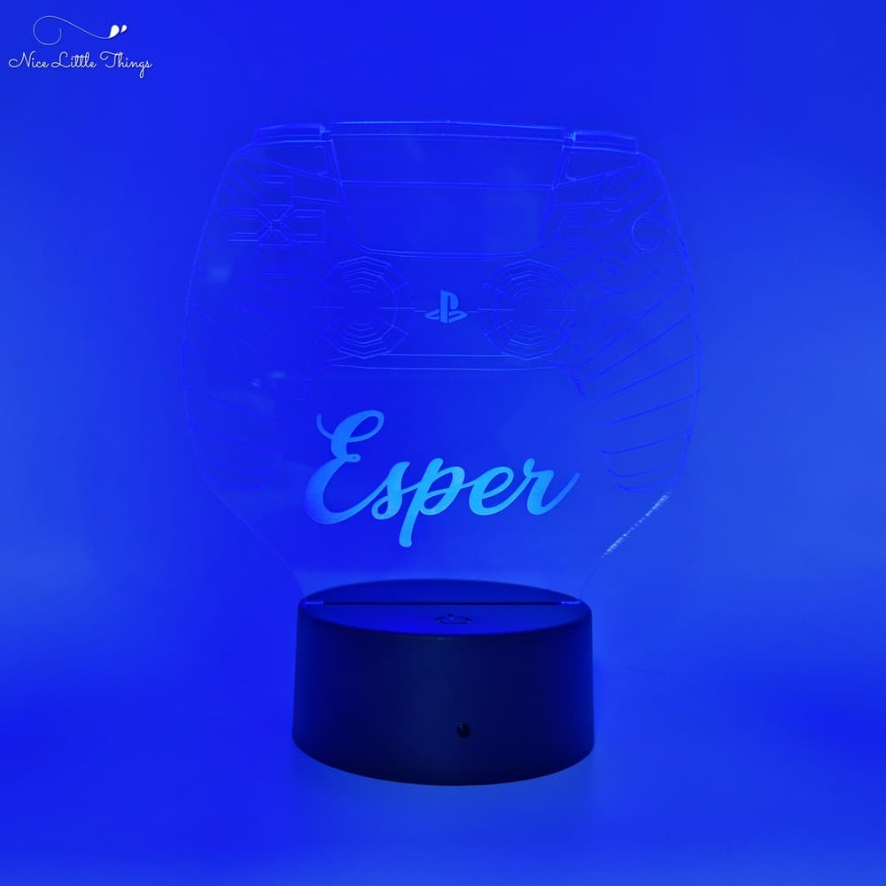 Gepersonaliseerde RGB LED lamp PS Controller | Snelle levering | Nice ...