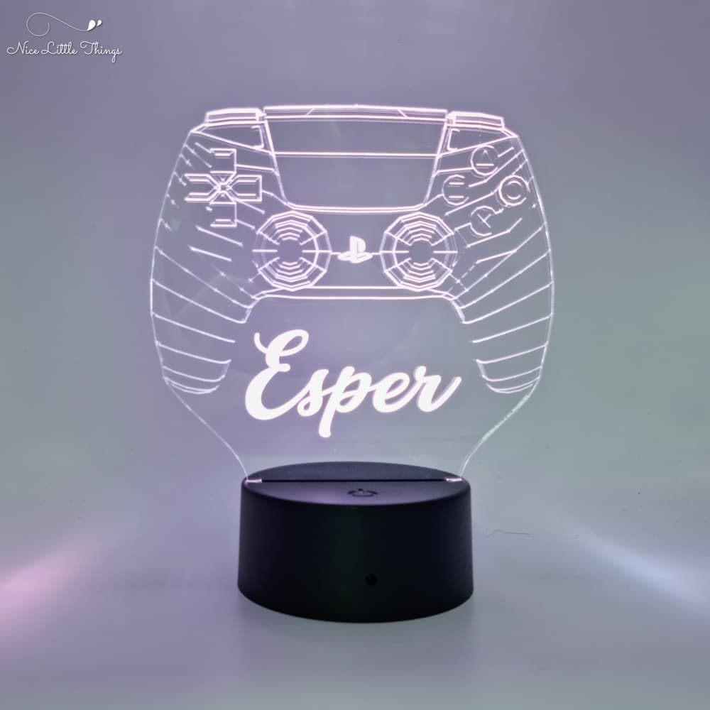 Gepersonaliseerde RGB LED lamp PS Controller | Snelle levering | Nice ...