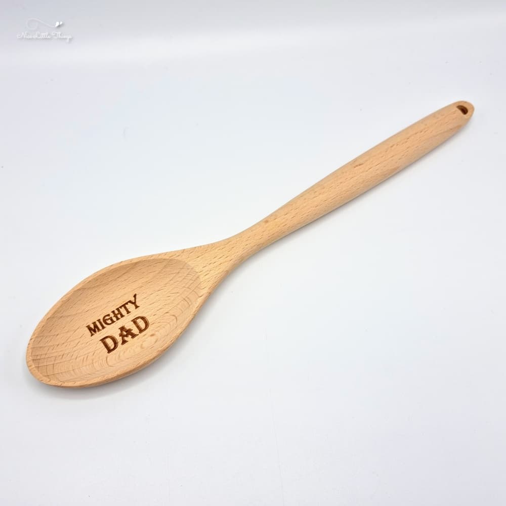 Wooden spoon Mighty Dad | Fast delivery | Nice Little Things