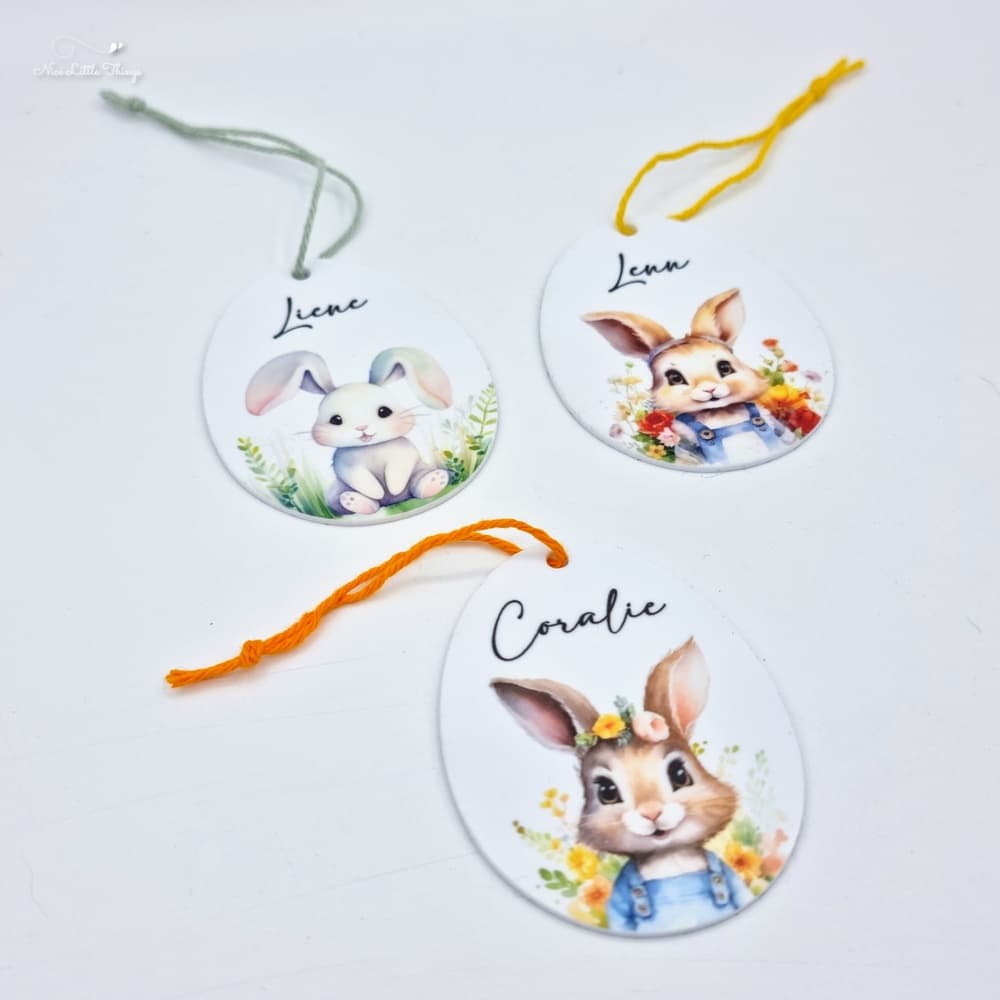 Kleurrijke Paashanger met Naam | Snelle levering | Nice Little Things