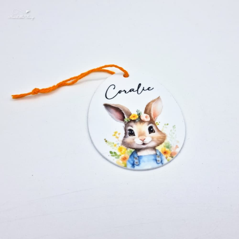 Kleurrijke Paashanger met Naam | Snelle levering | Nice Little Things